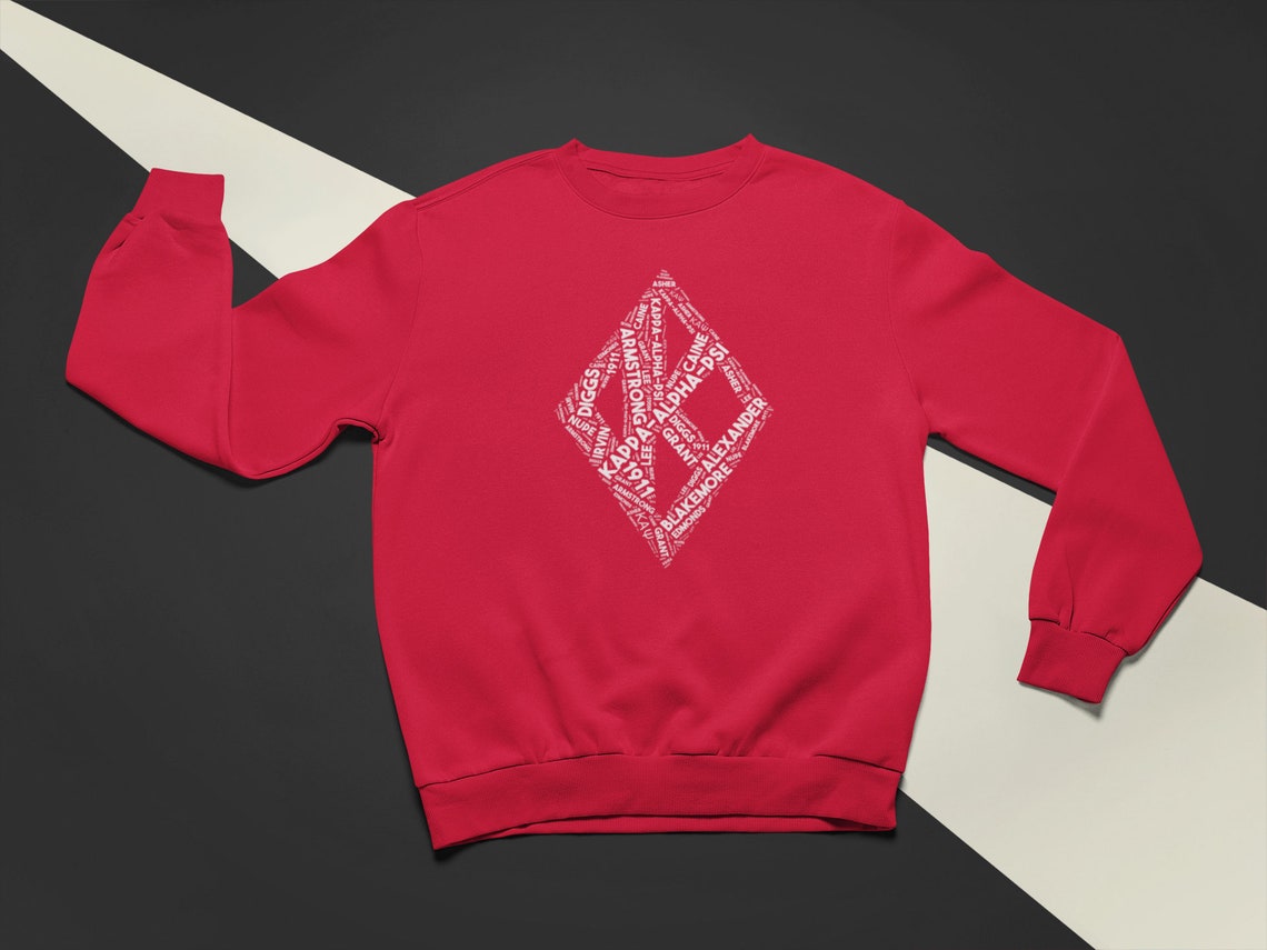 Kappa Alpha Psi Diamond K Collage Screen Printed Tshirt / Sweater - Etsy