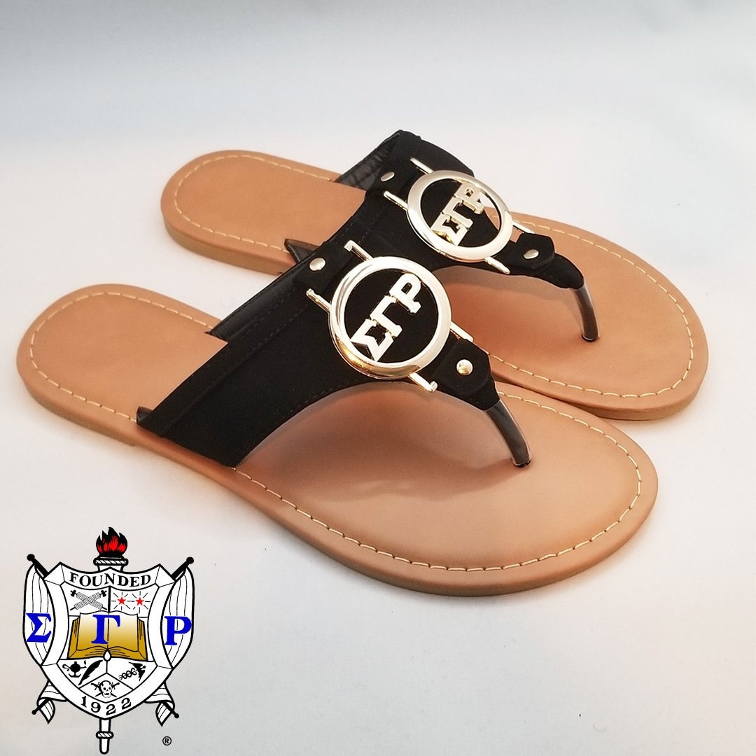 Sigma Gamma Rho Stylish Comfortable Open Toe Thong Sandal - Etsy