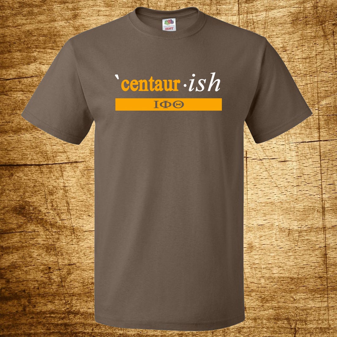Centaur-ish Iota Phi Theta Blackish Themed Screen Printed Shirt - Etsy