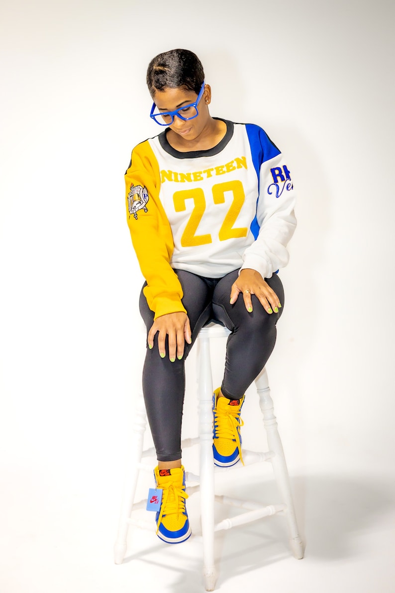 Sigma Gamma Rho "rhovember" Nineteen 22 Chenille and Embroidered ...