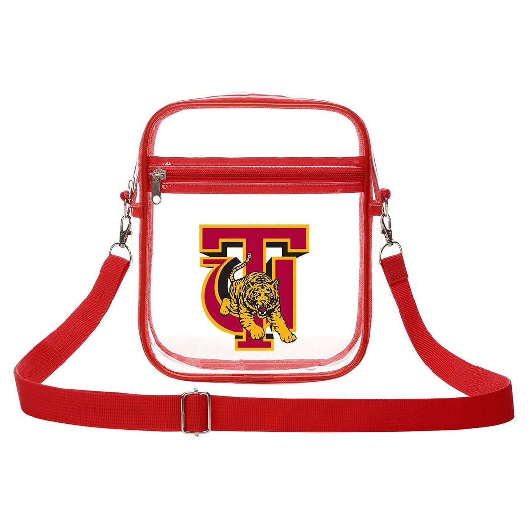 Tuskegee University HBCU Clear Stadium Bag With Red Trim - Etsy