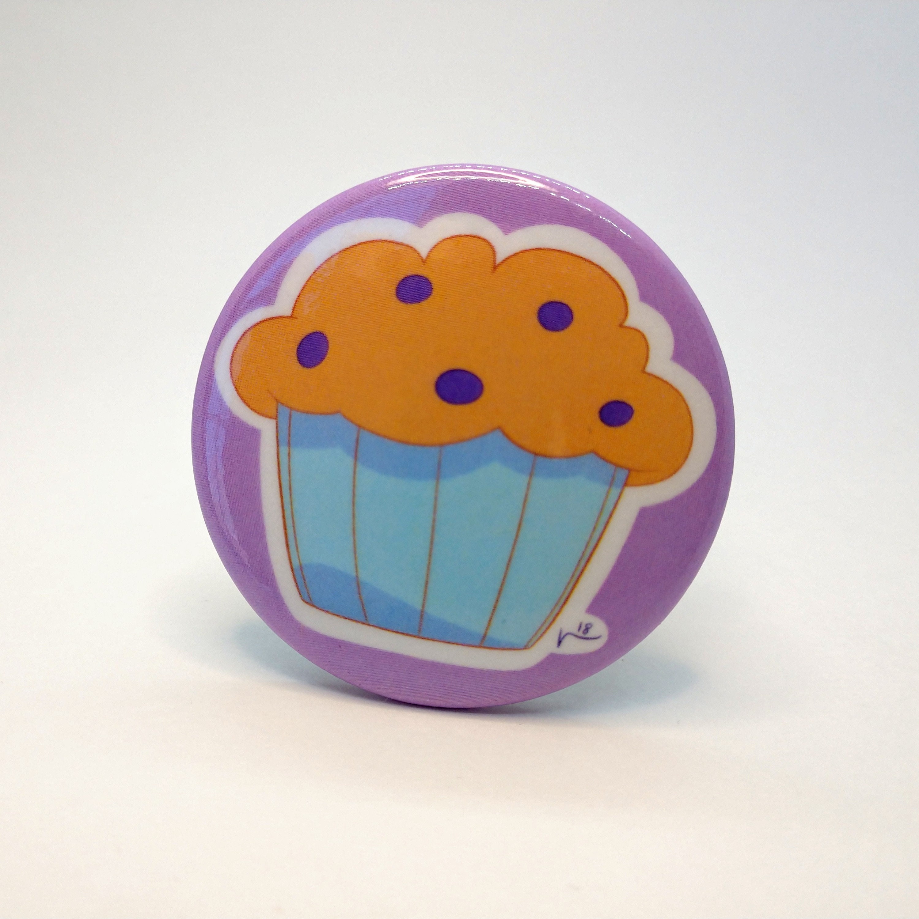 Muffin Top Pinback Buttonkawaii - Etsy