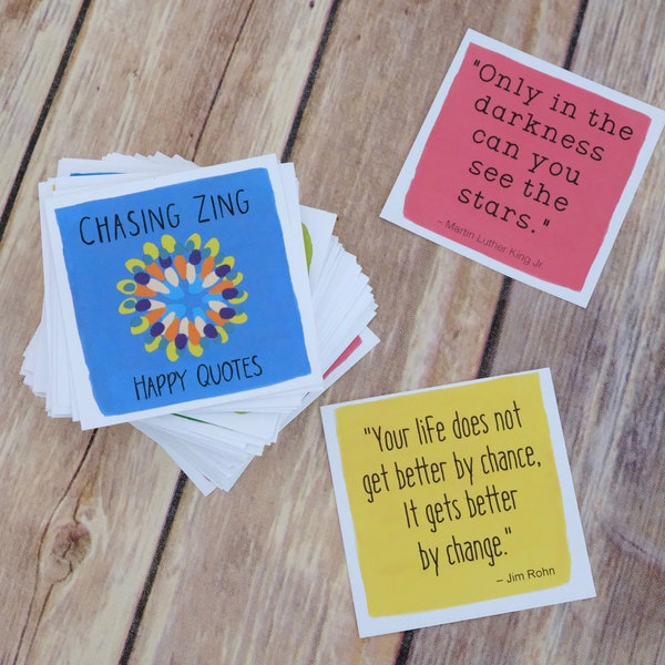 Inspirational Quote Cards - Etsy