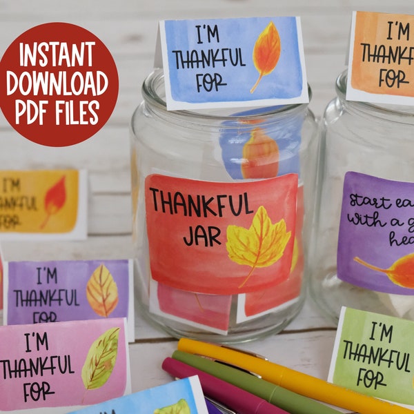 Gratitude Jar - Etsy