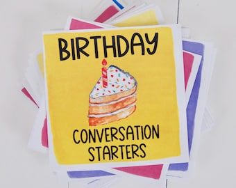 Printable Family Conversation Starters Talking Prompts - Etsy