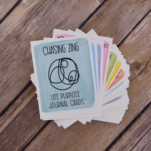 Life Purpose Printable Journal Cards | Mindfulness Journal Kit ...