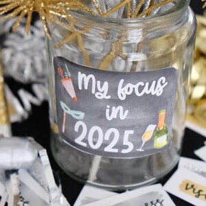 2025 Word of the Year Cards - Focus and Intention Mantras - New Year's ...