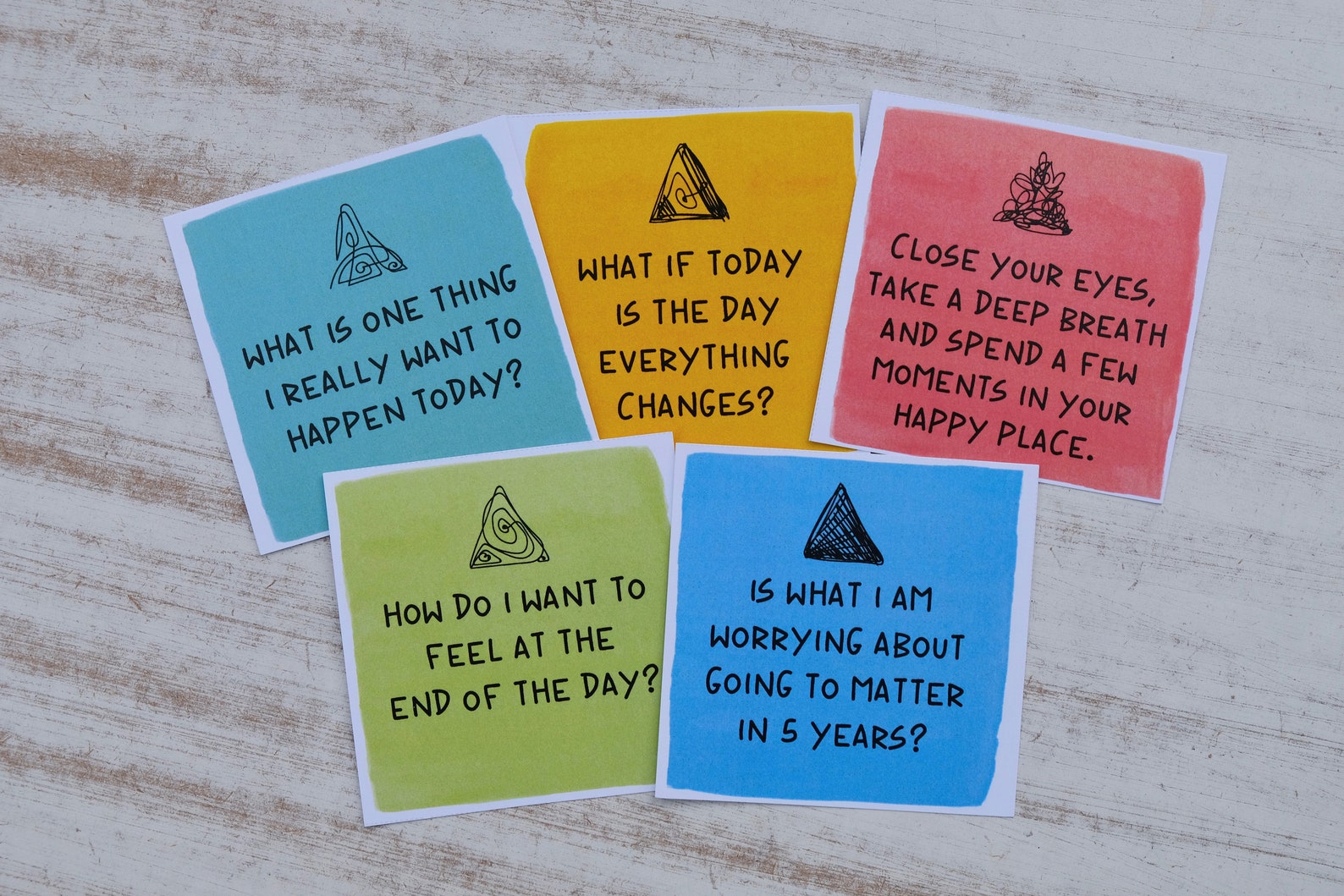 Positive Energy and Mindset Shift Motivational Cards: Practice | Etsy