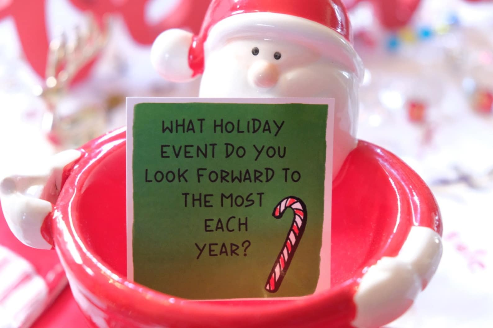 Christmas Conversation Starters Family Dinner Conversation | Etsy