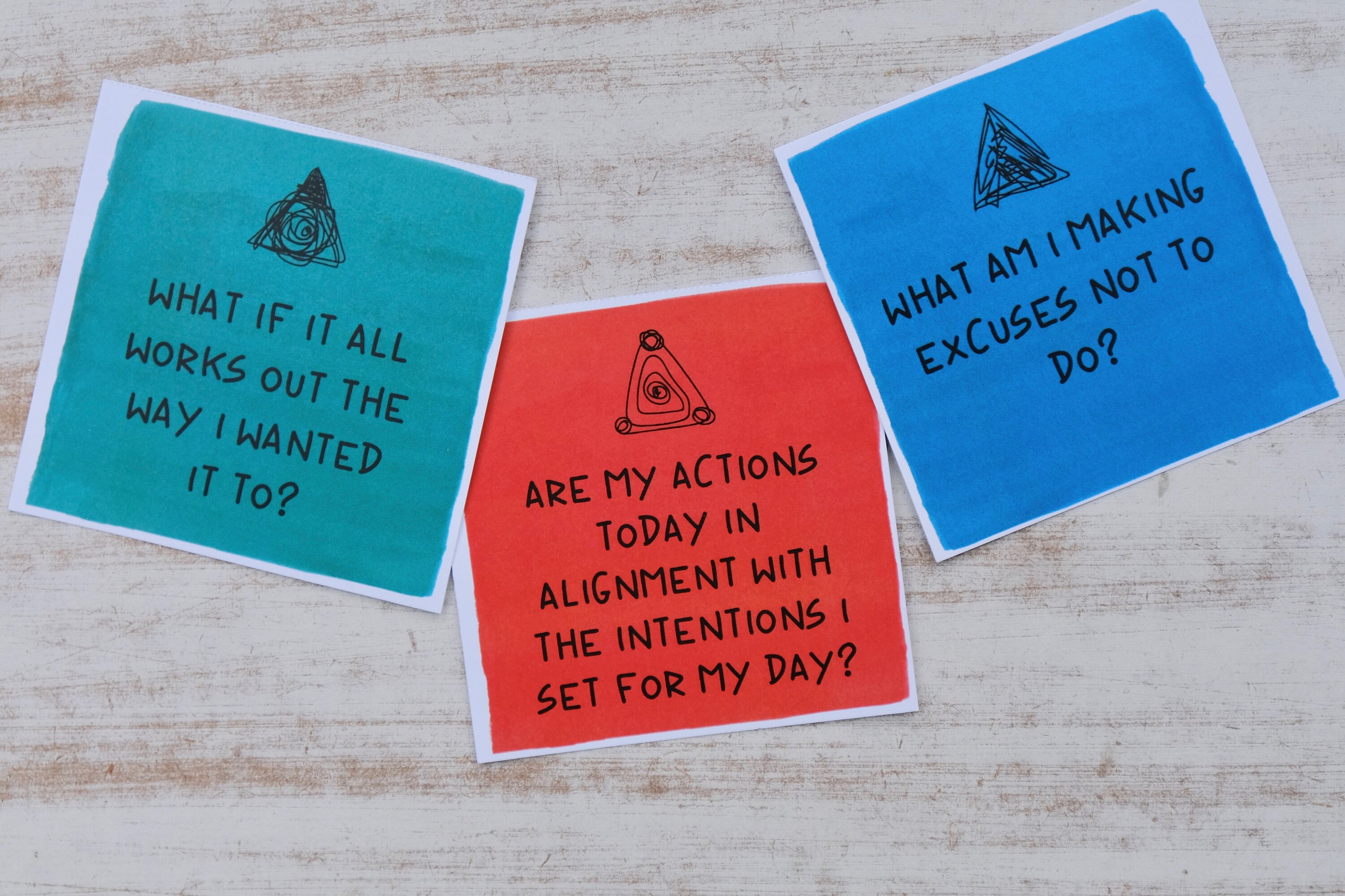 Positive Energy and Mindset Shift Motivational Cards: Practice | Etsy