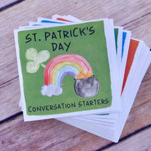 St. Patrick's Day Conversation Starters, Family Dinner Conversation ...