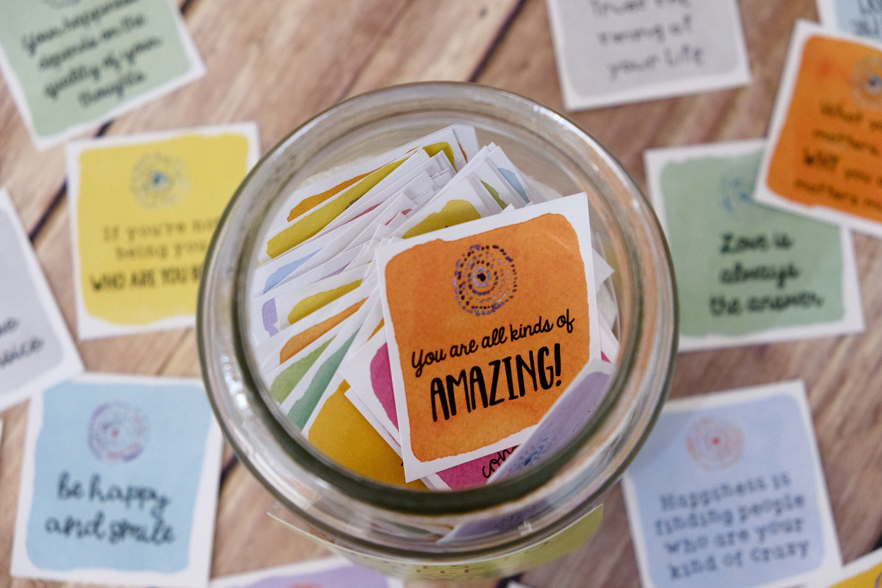 Printable Positive Message Motivational Cards Set 1 - Etsy Canada