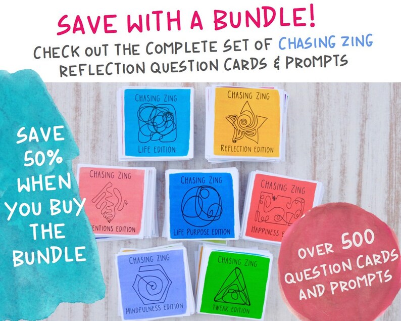 End of Day Reflection Cards for Manifesting Positivity COLOR - Etsy