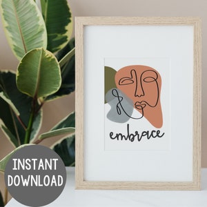 Boho Inspired Word Posters - Printable Wall Art - Dorm Room Decor for ...