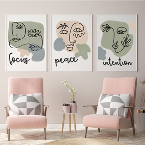 Boho Inspired Word Posters - Printable Wall Art - Digital Prints ...