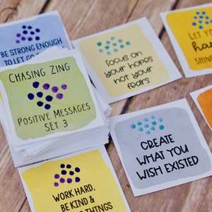 Positive Affirmation Encouragement Cards - Self Care Box - Get Well ...