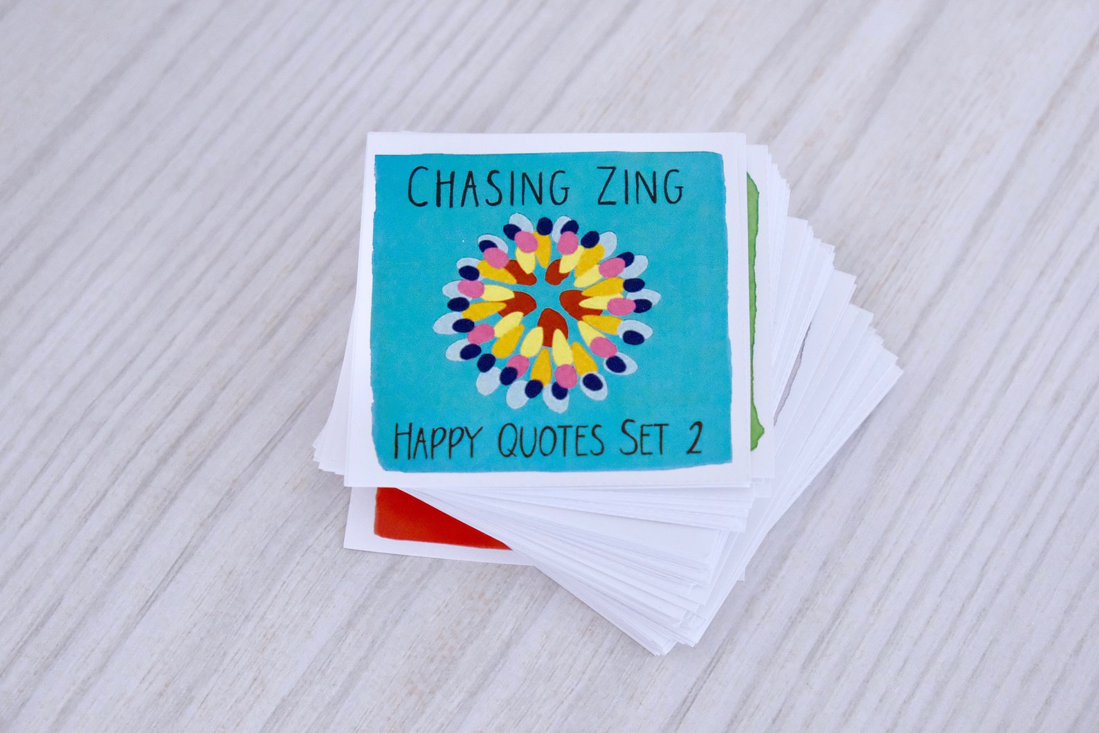 Inspirational Quote Cards Set 2 Positive Messages | Etsy