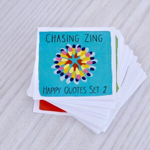 Inspirational Quote Cards Set 2 - Positive Messages - Reflection Cards ...