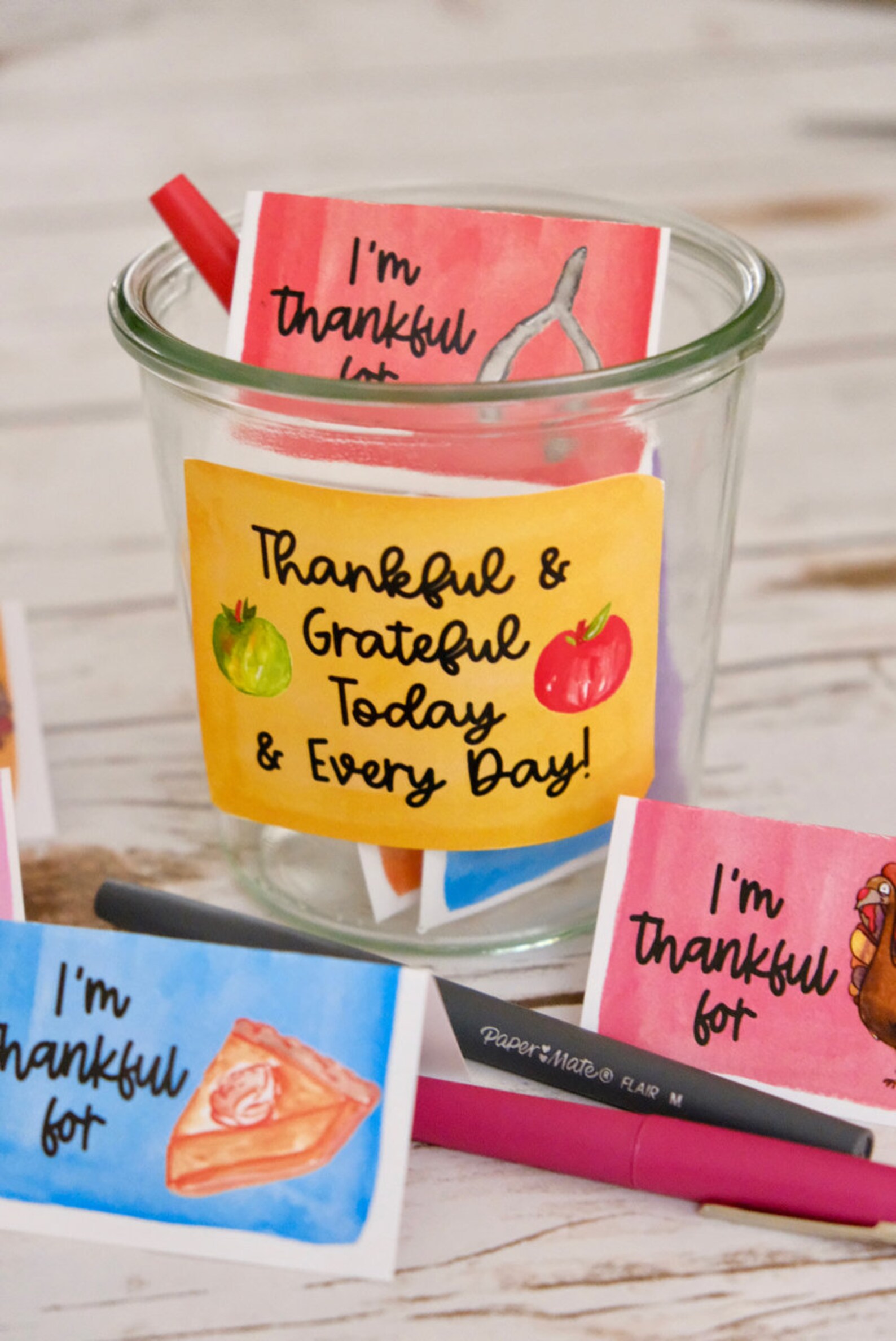 Gratitude Jar Gratitude Kit Family Activity Thanksgiving - Etsy