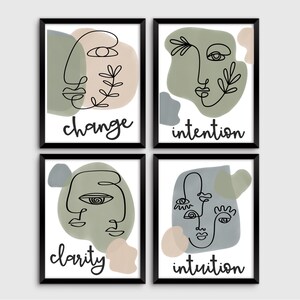 Boho Inspired Word Posters - Printable Wall Art - Digital Prints ...