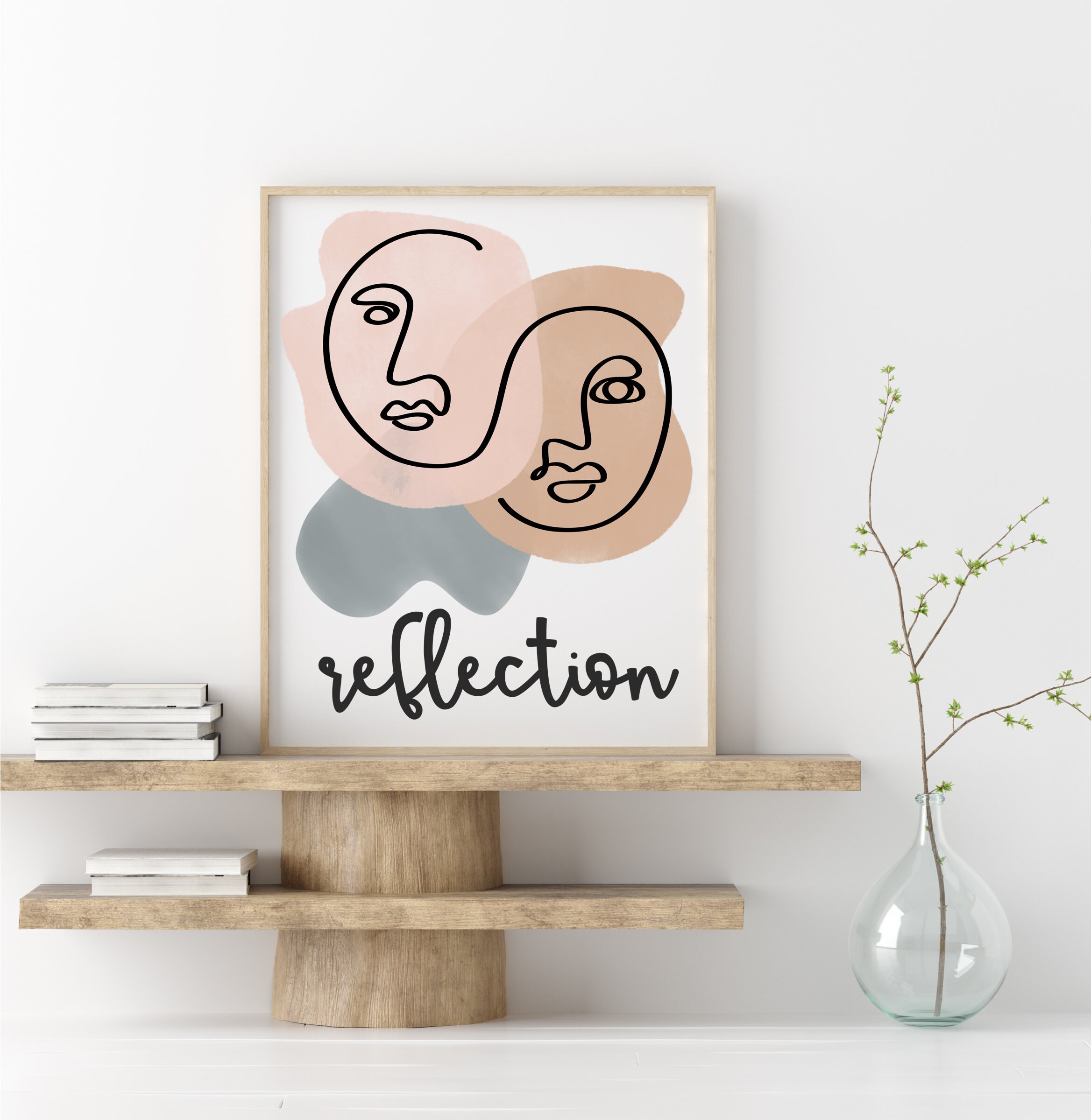 Boho Inspired Word Posters Printable Wall Art Digital | Etsy