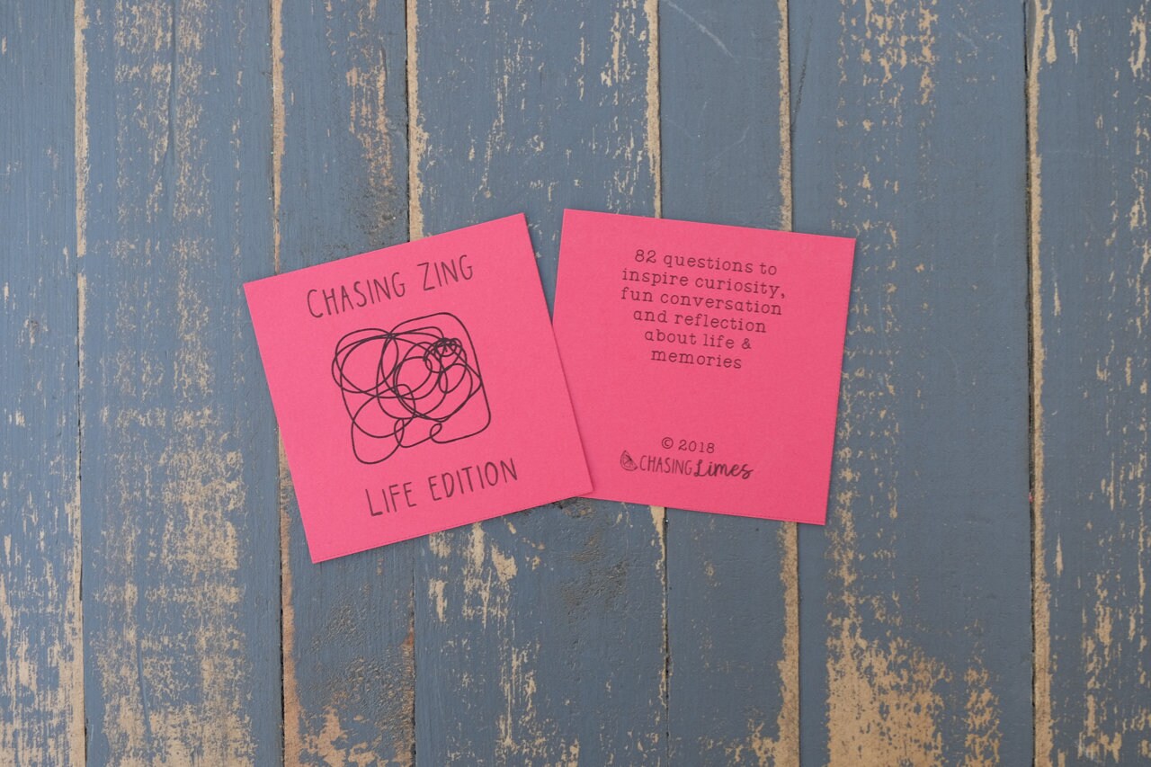 Conversation Starters All About Life Reflection Cards - Etsy