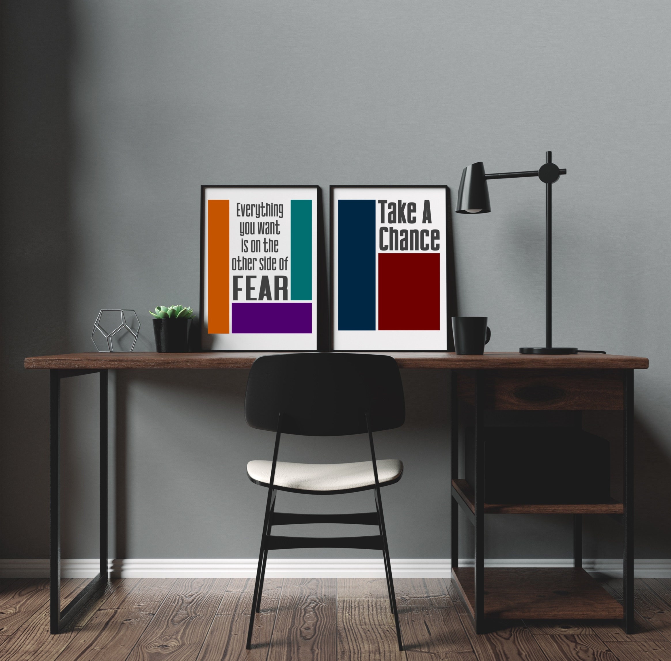 Inspirational Posters Set 5-Printable Wall Art for Playroom | Etsy