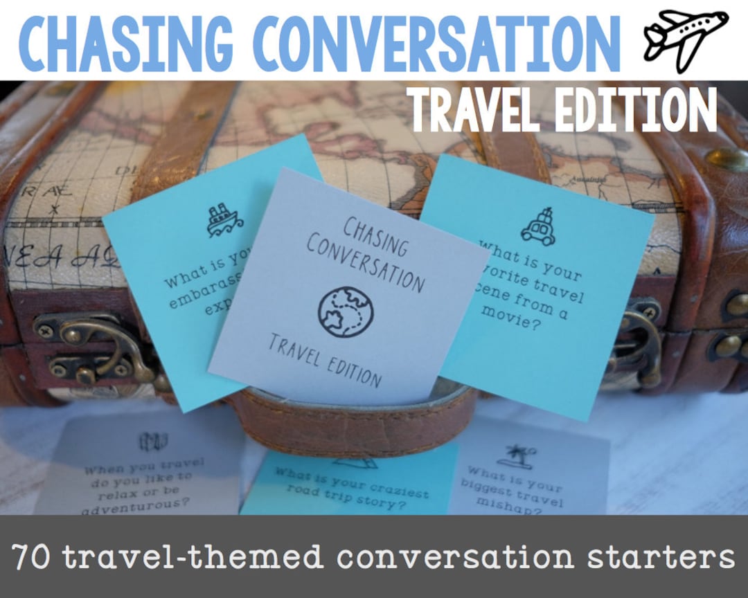 Travel Conversation Starters - Party Games - Family Discussion ...