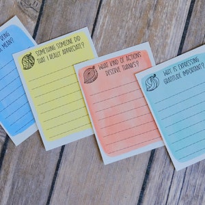 Gratitude Journal Cards Mindfulness Journal Kit Inspirational Writing ...