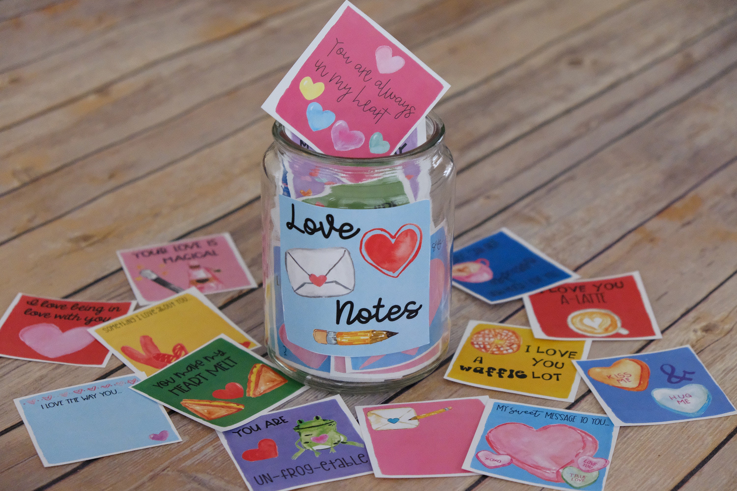 Printable Valentine's Cards Bundle: Over 300 Conversation - Etsy