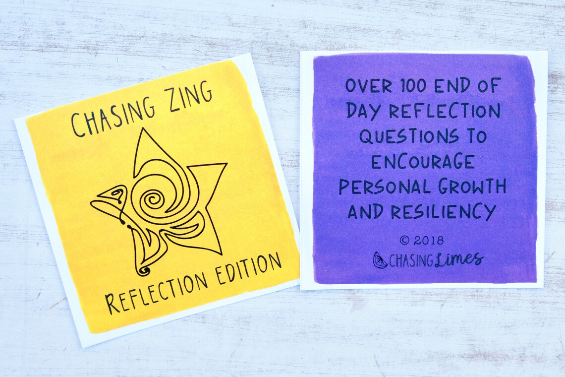 End of Day Reflection Cards for Manifesting Positivity COLOR | Etsy