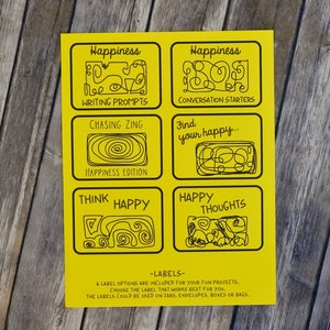 Happiness Reflection Cards - Conversation Starters - Inspirational ...