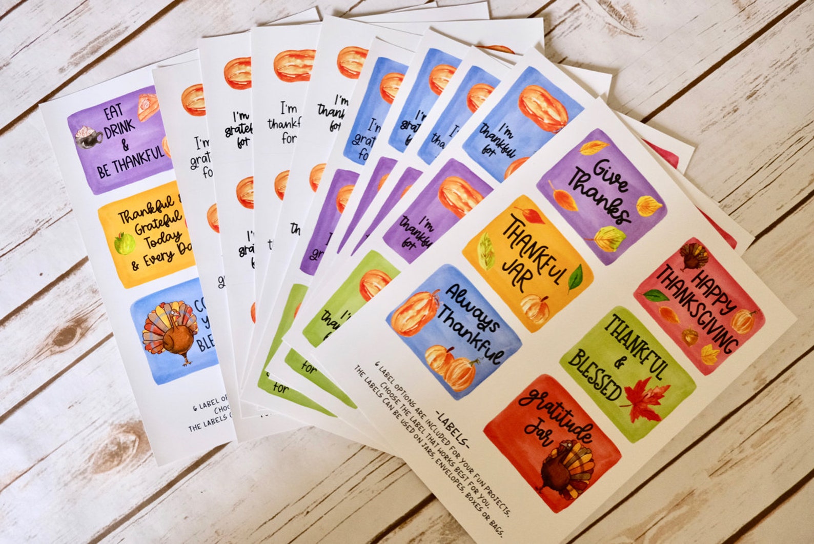 Gratitude Jar Gratitude Kit Family Activity Thanksgiving | Etsy