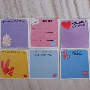 Love Notes, Message Cards and Write-in Love Note Cards - Printable Gift ...