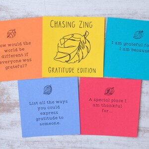 Gratitude Journal Prompts - Conversation Starters - Family Dinner ...
