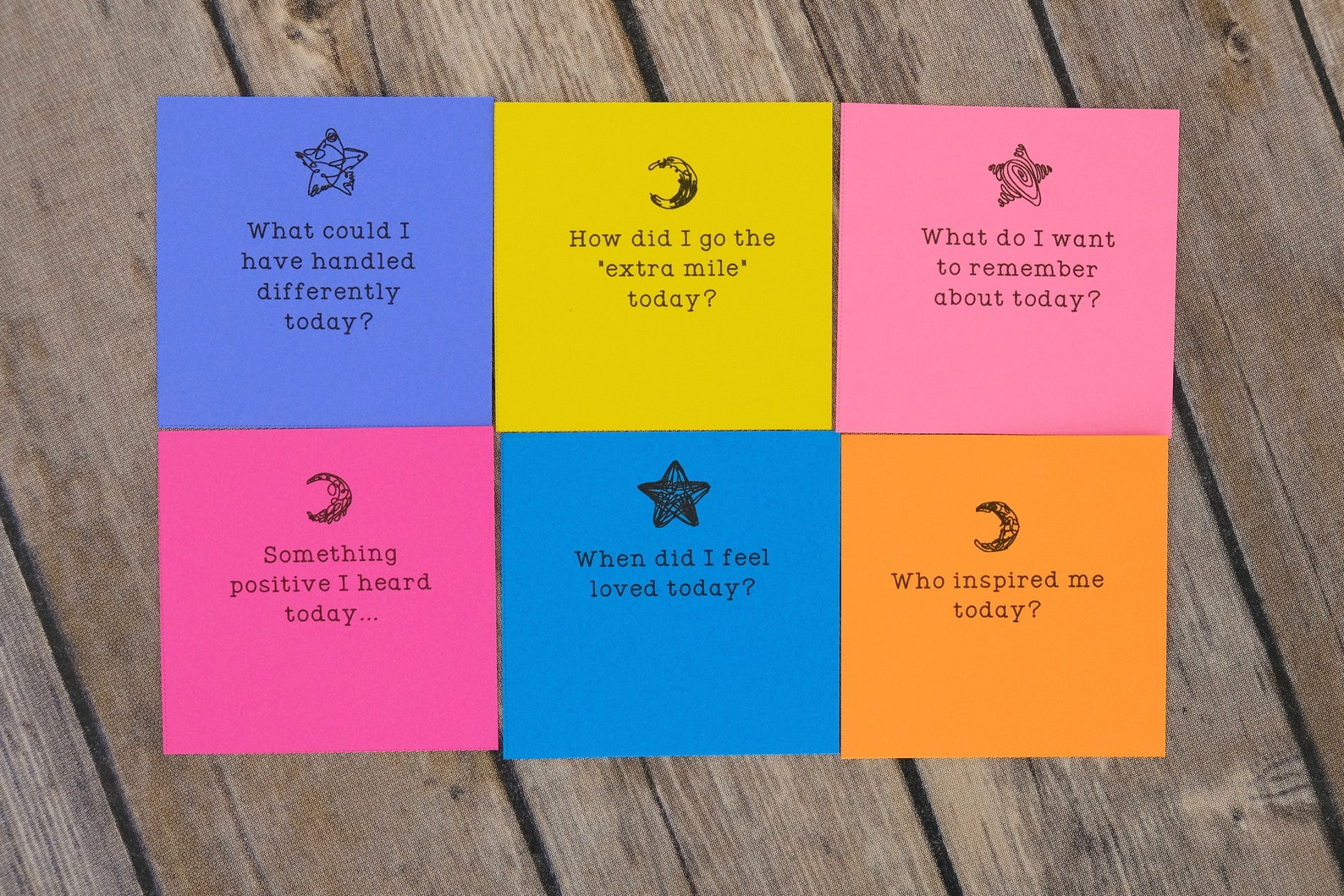 End of Day Reflection Cards Conversation Starters - Etsy