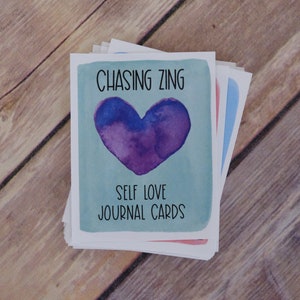 Self Love Printable Journal Cards Self Care and Self Help Inspirational ...