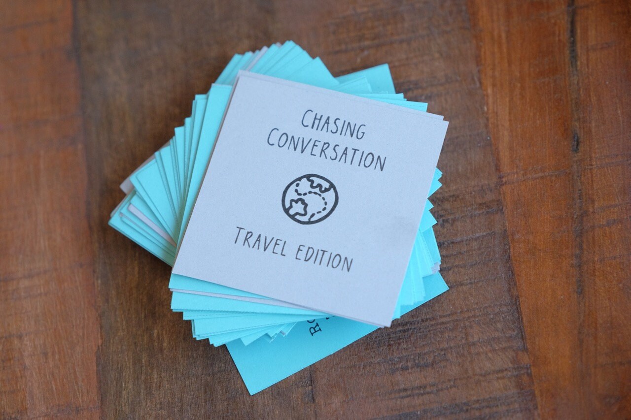 Travel Conversation Starters Party Games Family Discussion | Etsy