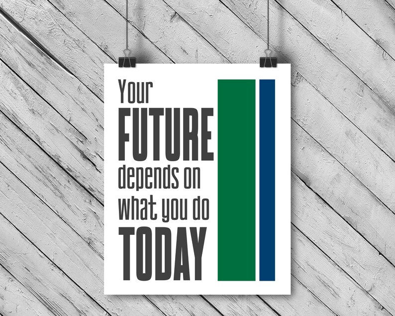 Dorm Room Inspirational Posters Set 1 printable Wall Art - Etsy