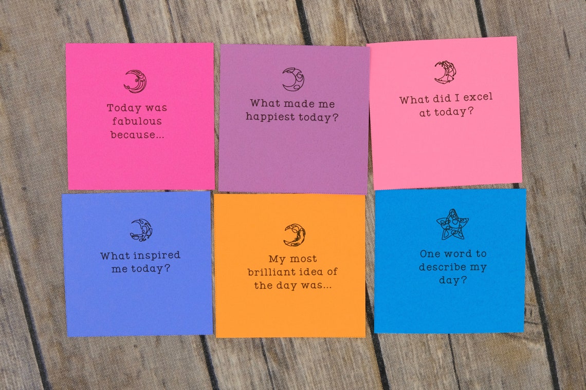 End of Day Reflection Cards Conversation Starters - Etsy