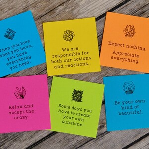 Ink Friendly Positive Message Motivational Cards: Spreading Inspiration ...