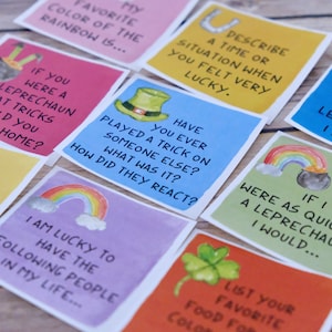 St. Patrick's Day Conversation Starters, Family Dinner Conversation ...