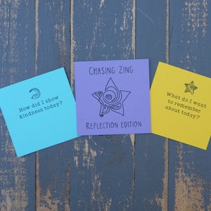 End of Day Reflection Cards - Conversation Starters - Inspirational ...