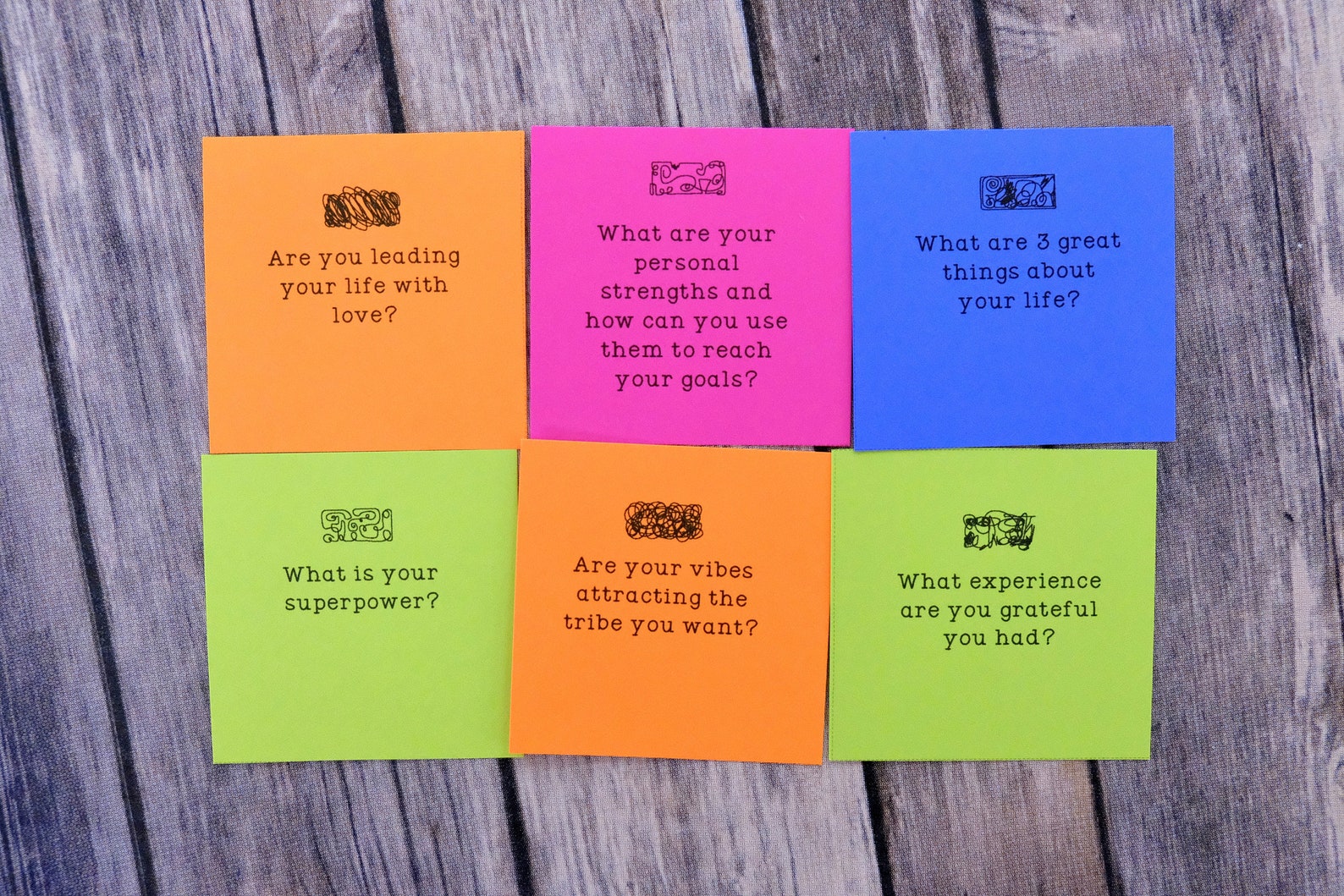 Happiness Reflection Cards: Conversation Starters, Journal Prompts ...