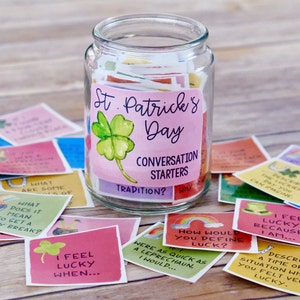 St. Patrick's Day Conversation Starters, Family Dinner Conversation ...
