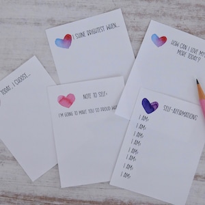 Self Love Printable Journal Cards Self Care and Self Help Inspirational ...