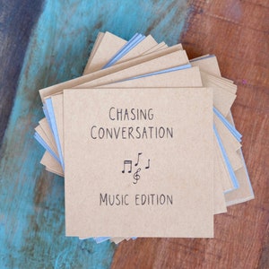 Music Conversation Starters - Party Games - Happy Hour Activities - All ...