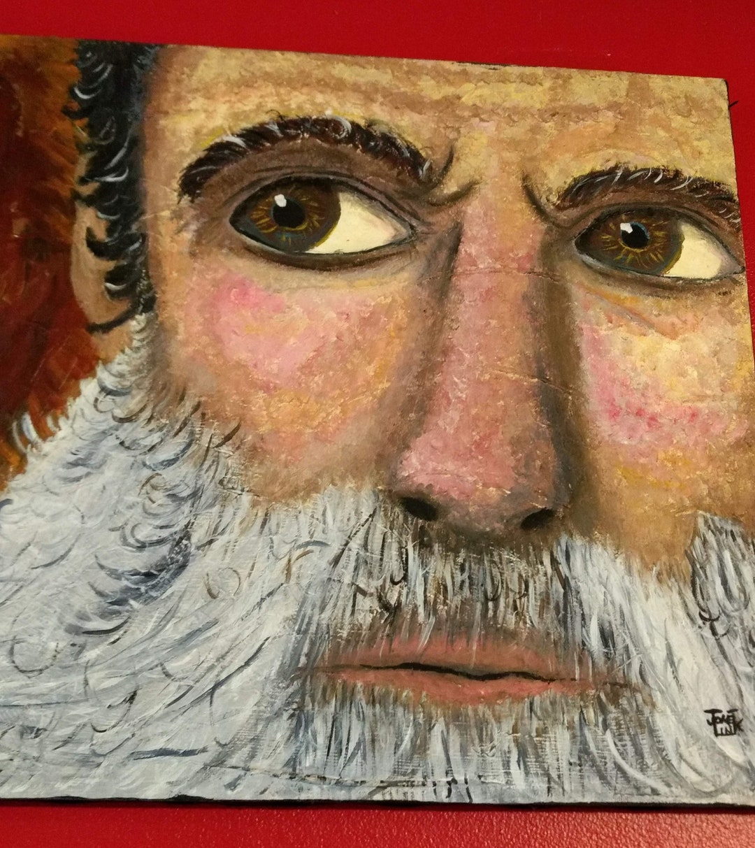 20 X 16 Original Oil on Canvas Portrait Painting. Introspective , Oil ...