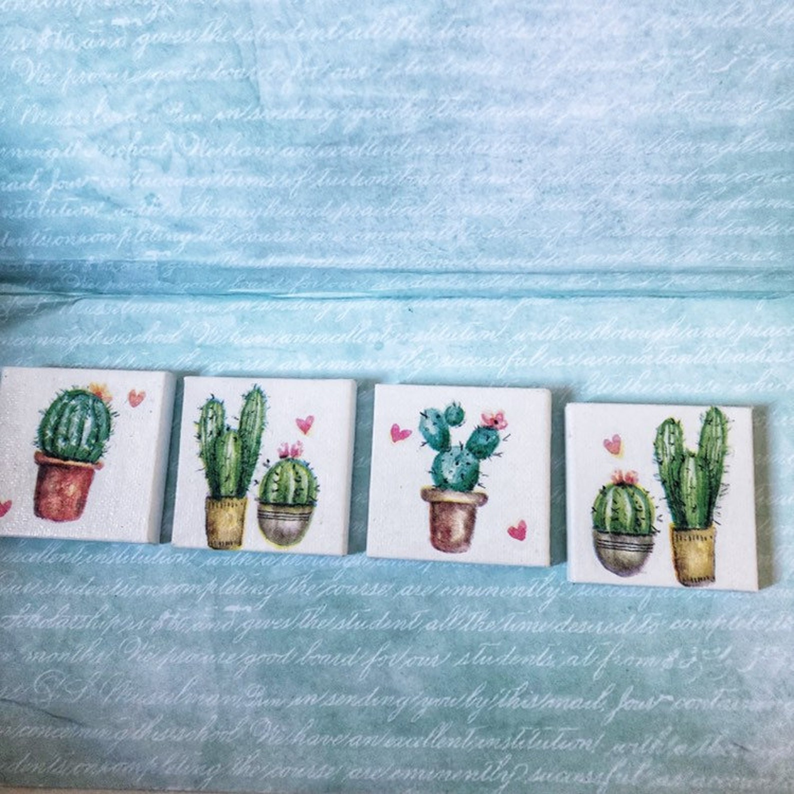 Cute Succulent Themed Magnets Succulent Lover Gifts Cute - Etsy