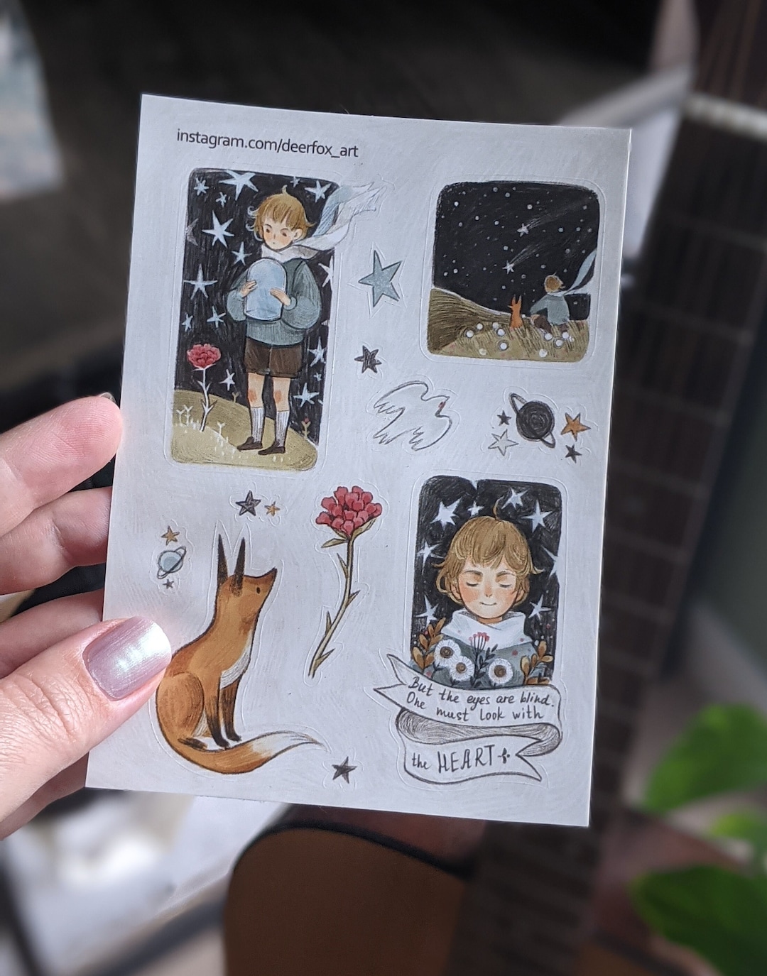 Stickers the Little Prince , Vinyl Matt - Etsy